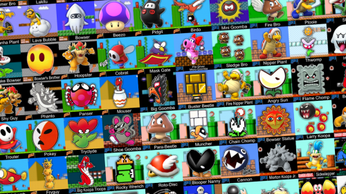 Create a Mario Enemies, Obstacles, & Bosses Tier List - TierMaker