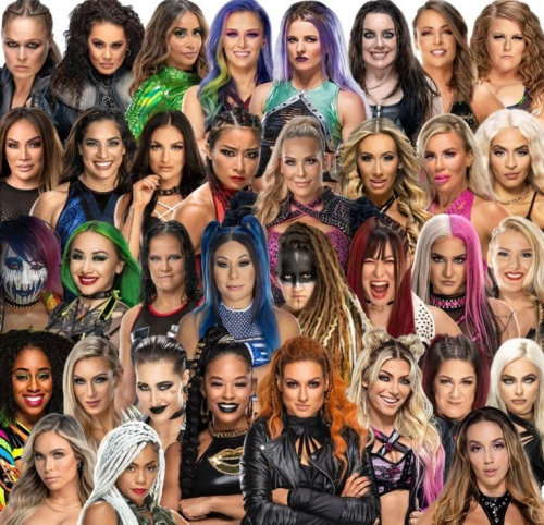 Create a Ladies of Wrestling (WWE, NXT, AEW) Tier List - TierMaker