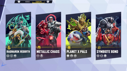 Create a Marvel Rivals Team Ups (Updated) Tier List - TierMaker