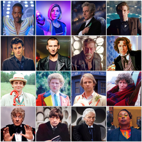 Create a Doctor Who All 15 Main Doctors (+ War & Fugitive) Tier List ...