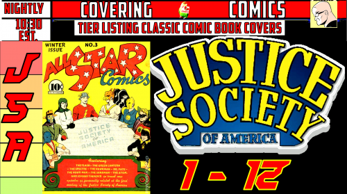 Create a All Star Comics 1 - 12 Tier List - TierMaker