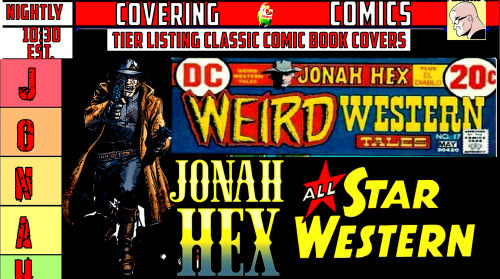 JONAH HEX Comic Covers Tier List (Community Rankings) - TierMaker