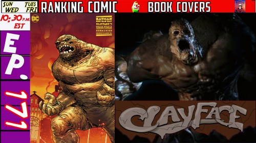 Create a Ranking CLAYFACE Comic Book Cover Appearances Tier List ...