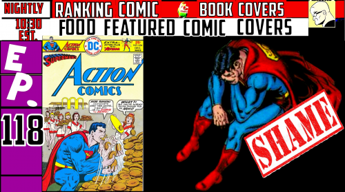 Create a Ranking Comic Book Covers Featuring Food Tier List - TierMaker