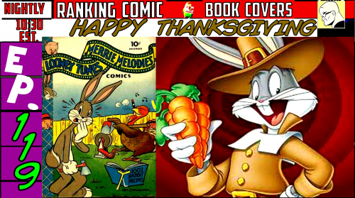Ranking Happy Thanksgiving Comic Book Covers Tier List (Community ...