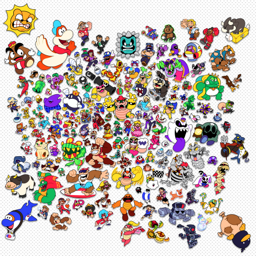 Create a Thinginator's Super Mario Mural Characters Tier List - TierMaker