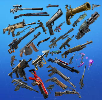 Create a Every Fortnite Weapon (Including Mythics and Exotics) Tier ...