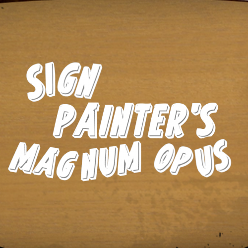 Create a Sign Painters Magnum Opus V3.0 Tier List - TierMaker