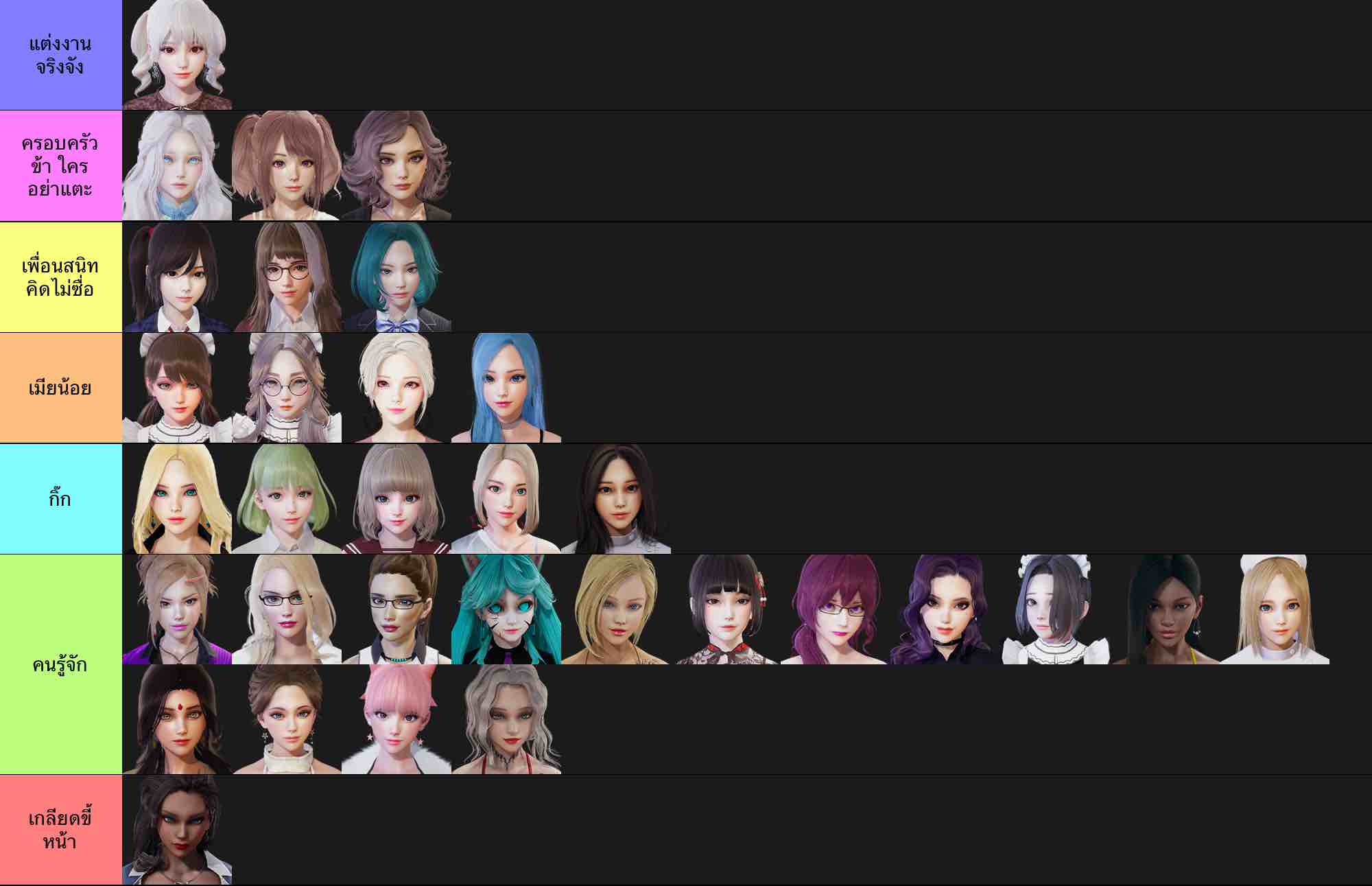 Agent17 Female Characters Tier List (Community Rankings) - TierMaker