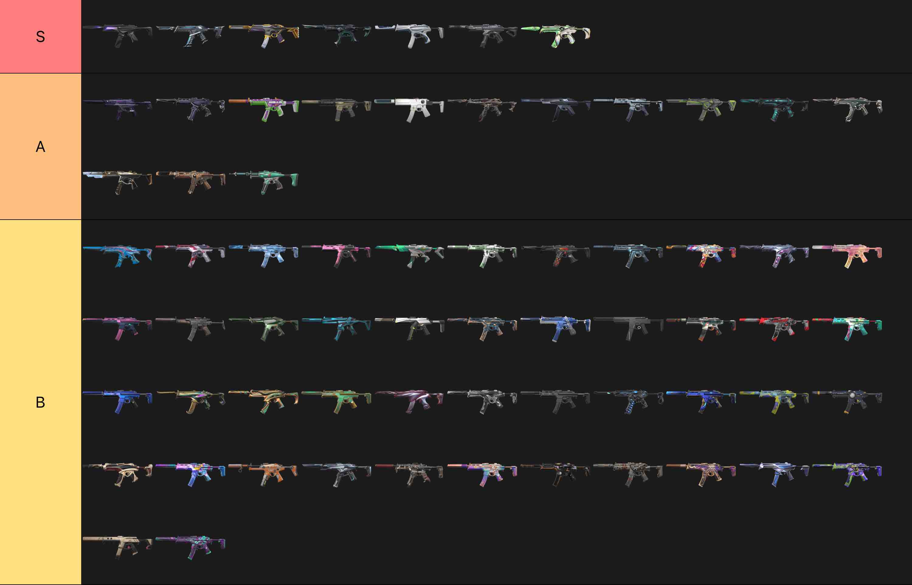 Valorant Spectre Skins (October 2025) Tier List (Community Rankings ...