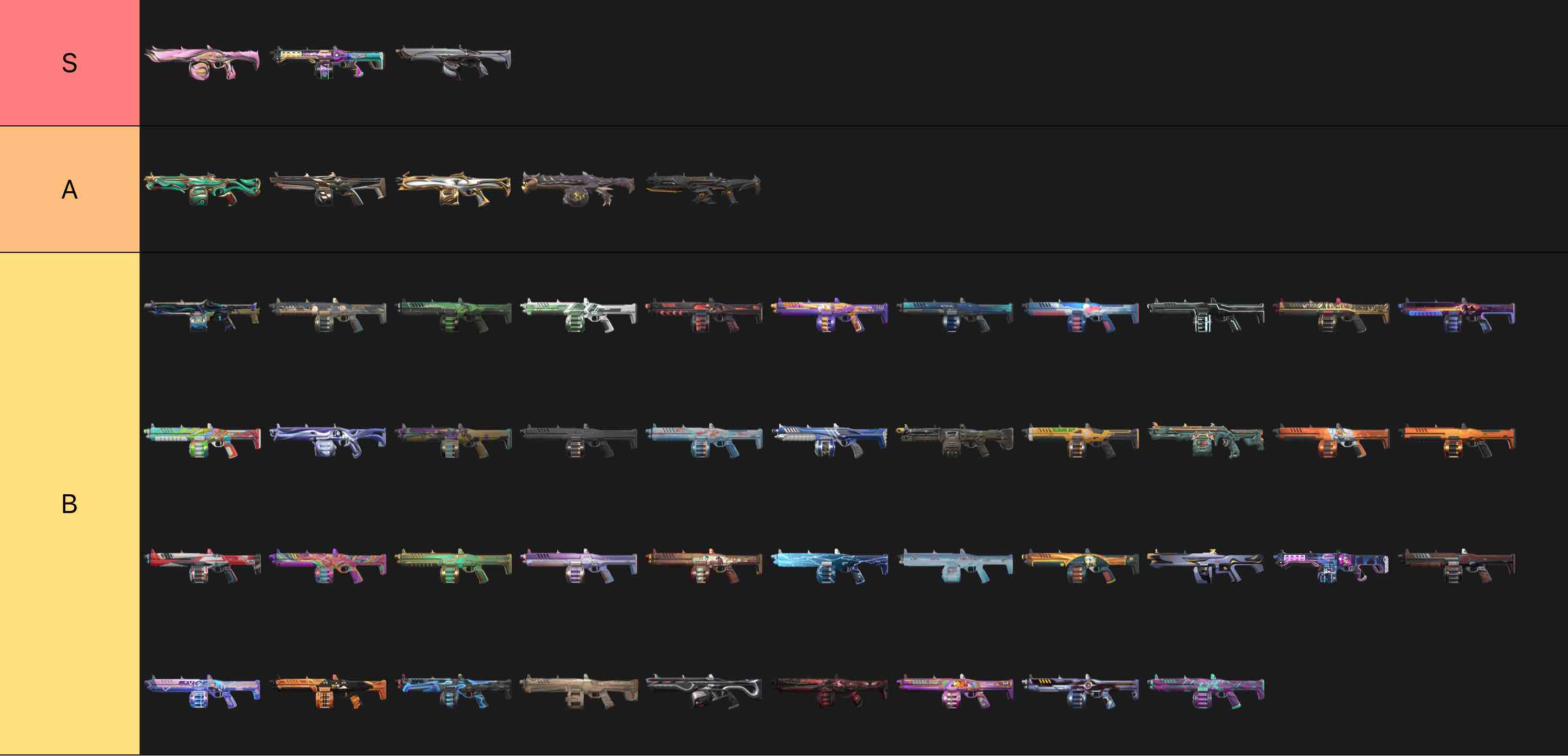 Valorant Judge Skins (October 2025) Tier List (Community Rankings ...