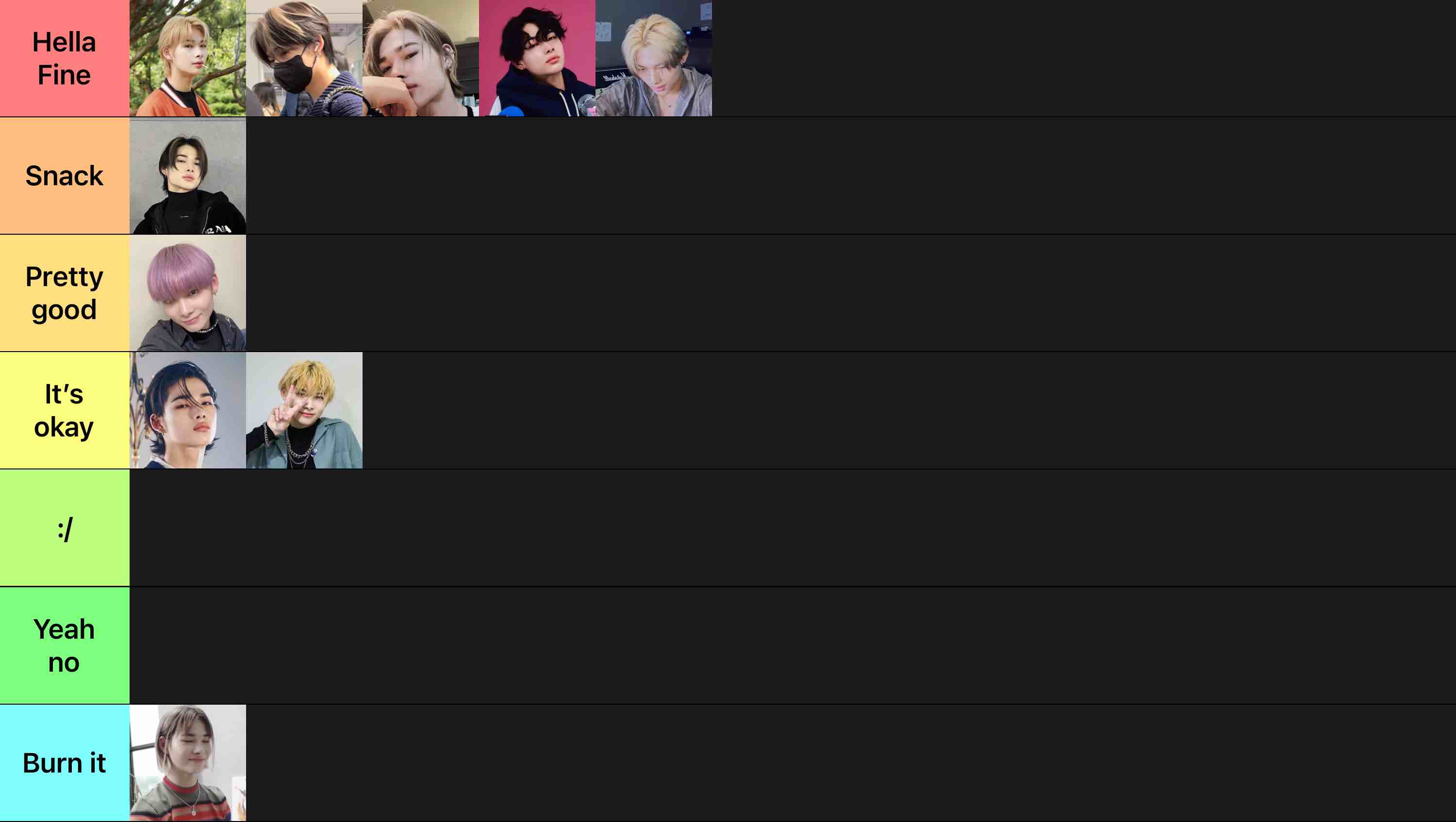 Ranking Enhypen members hair colors: Niki Tier List (Community Rankings ...