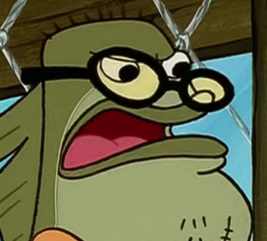 Spongebob Pickles Under Tongue