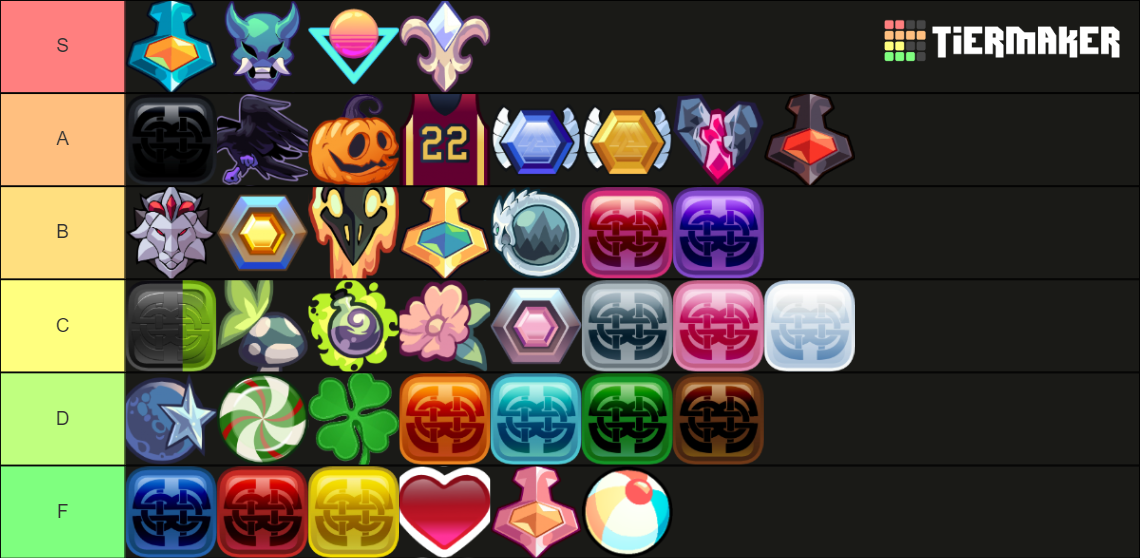 All Color Scheme Brawlhalla 2024 Tier List (Community Rankings) - TierMaker