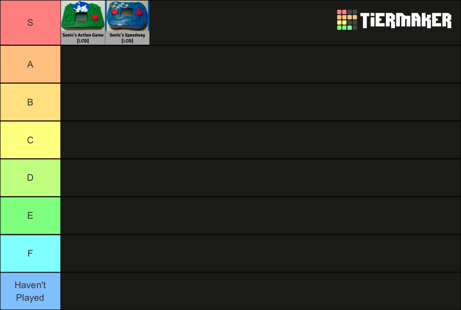 230+ Sonic Games (Easy To Read) Tier List (Community Rankings) - TierMaker