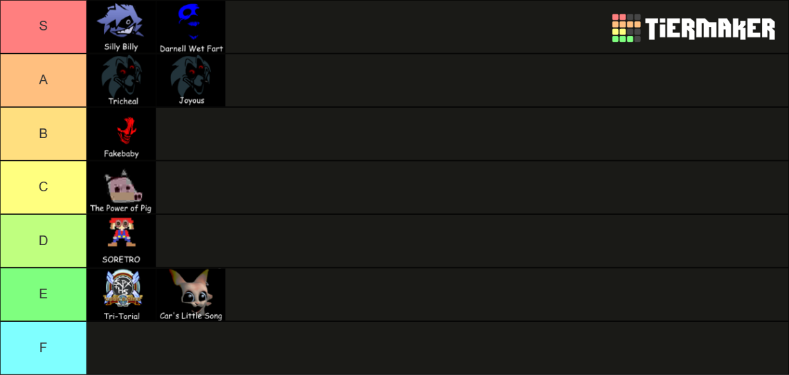 FNF Hit Single Tier List (Community Rankings) - TierMaker