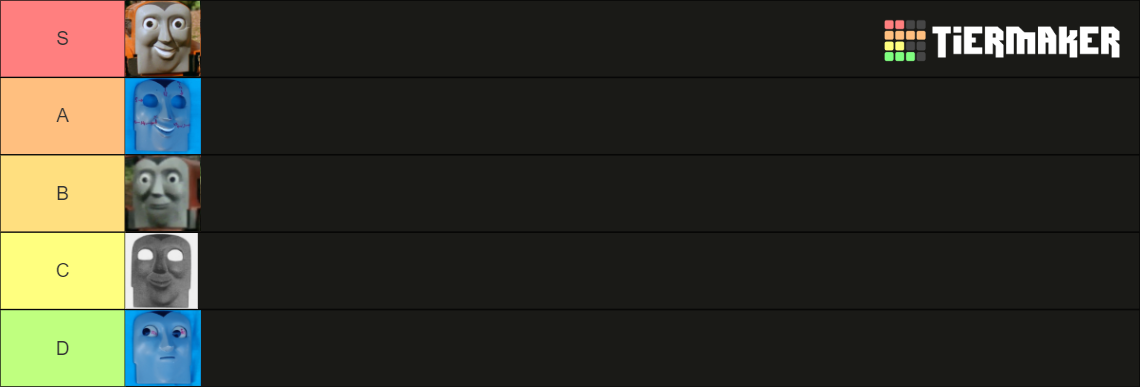 Thomas The Tank Engine Faces (Terence) Tier List (Community Rankings ...