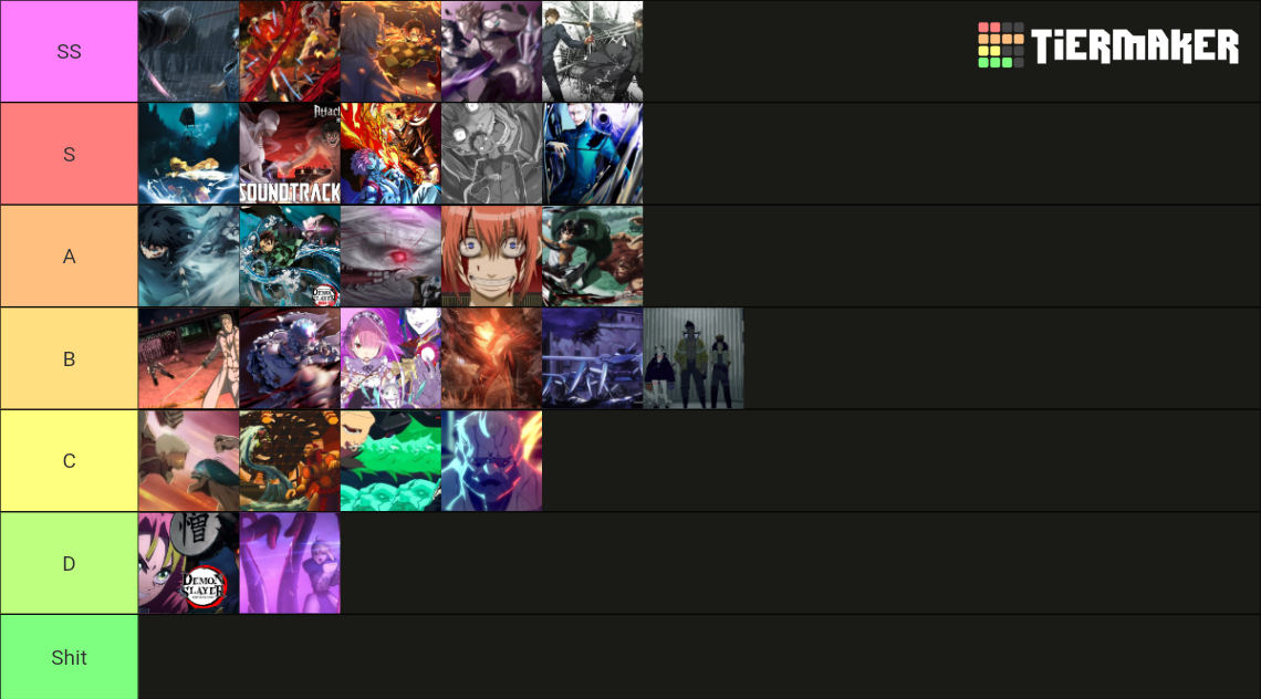 Best anime fights Tier List (Community Rankings) - TierMaker