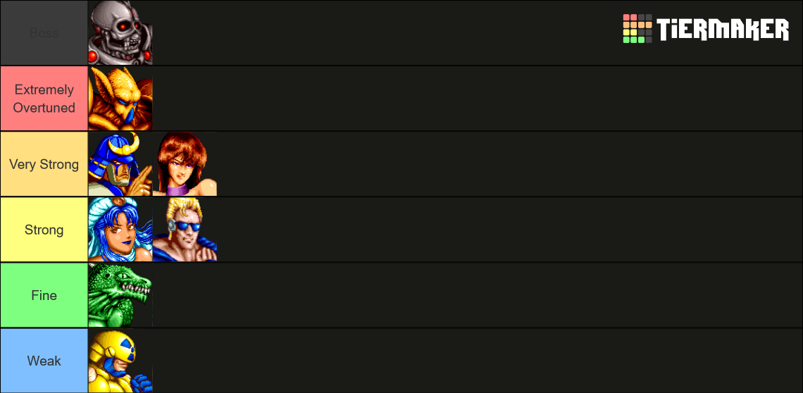 Superior Soldiers characters Tier List (Community Rankings) - TierMaker