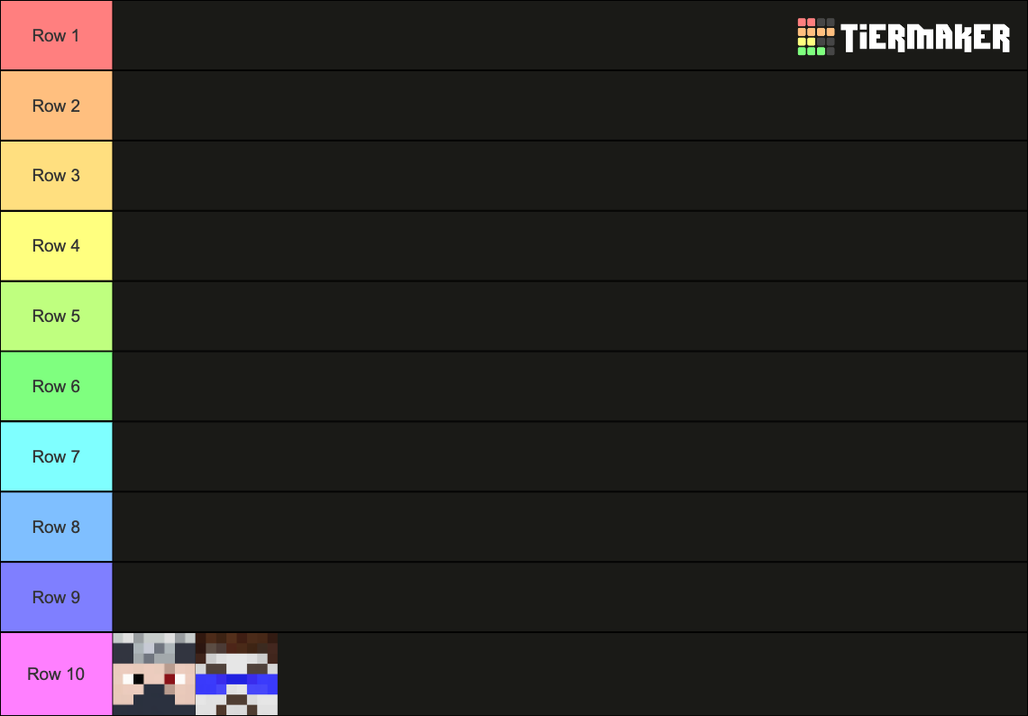 Hermit Minecraft Faces Tier List (Community Rankings) - TierMaker