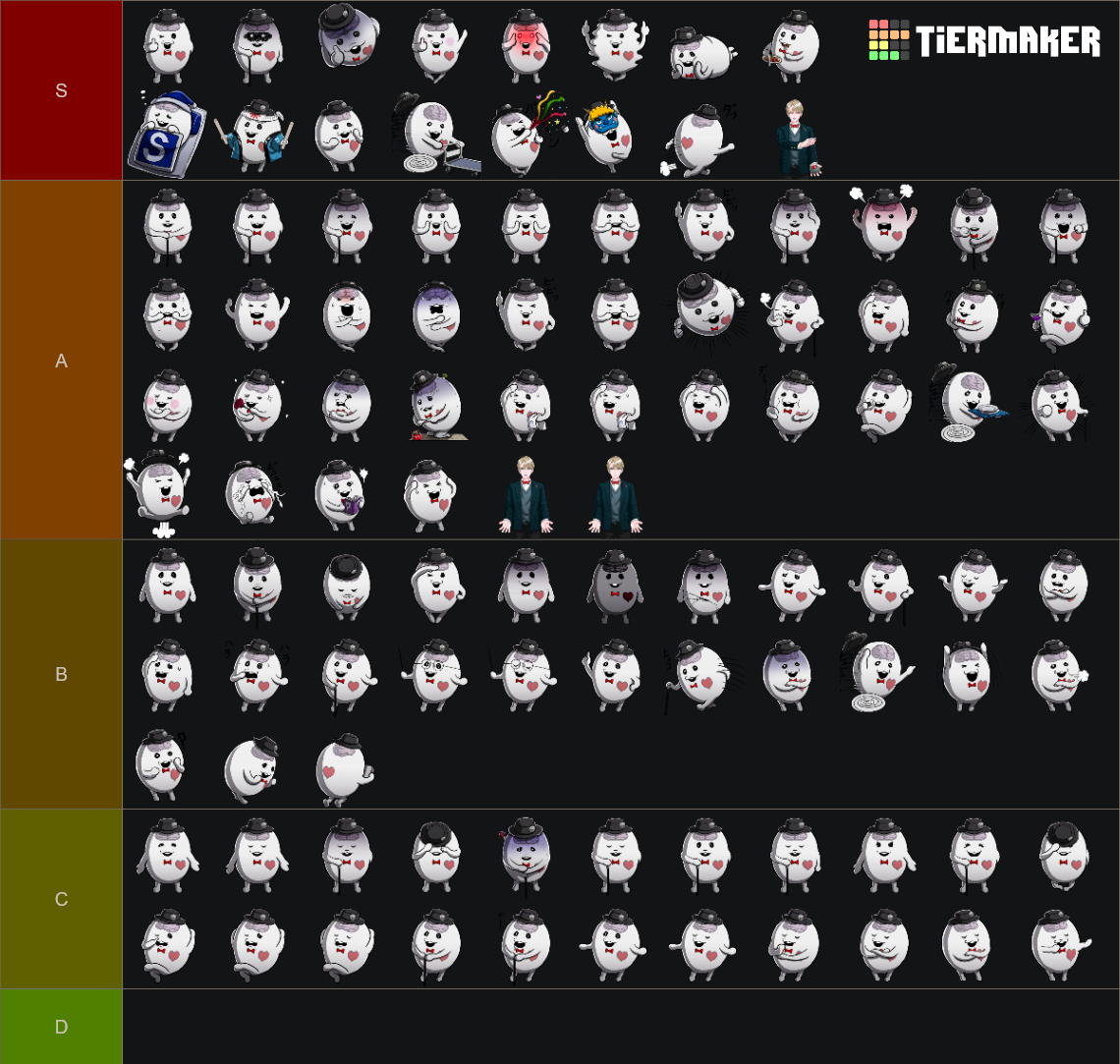 The Hundred Line - Sirei Sprites Tier List (Community Rankings) - TierMaker