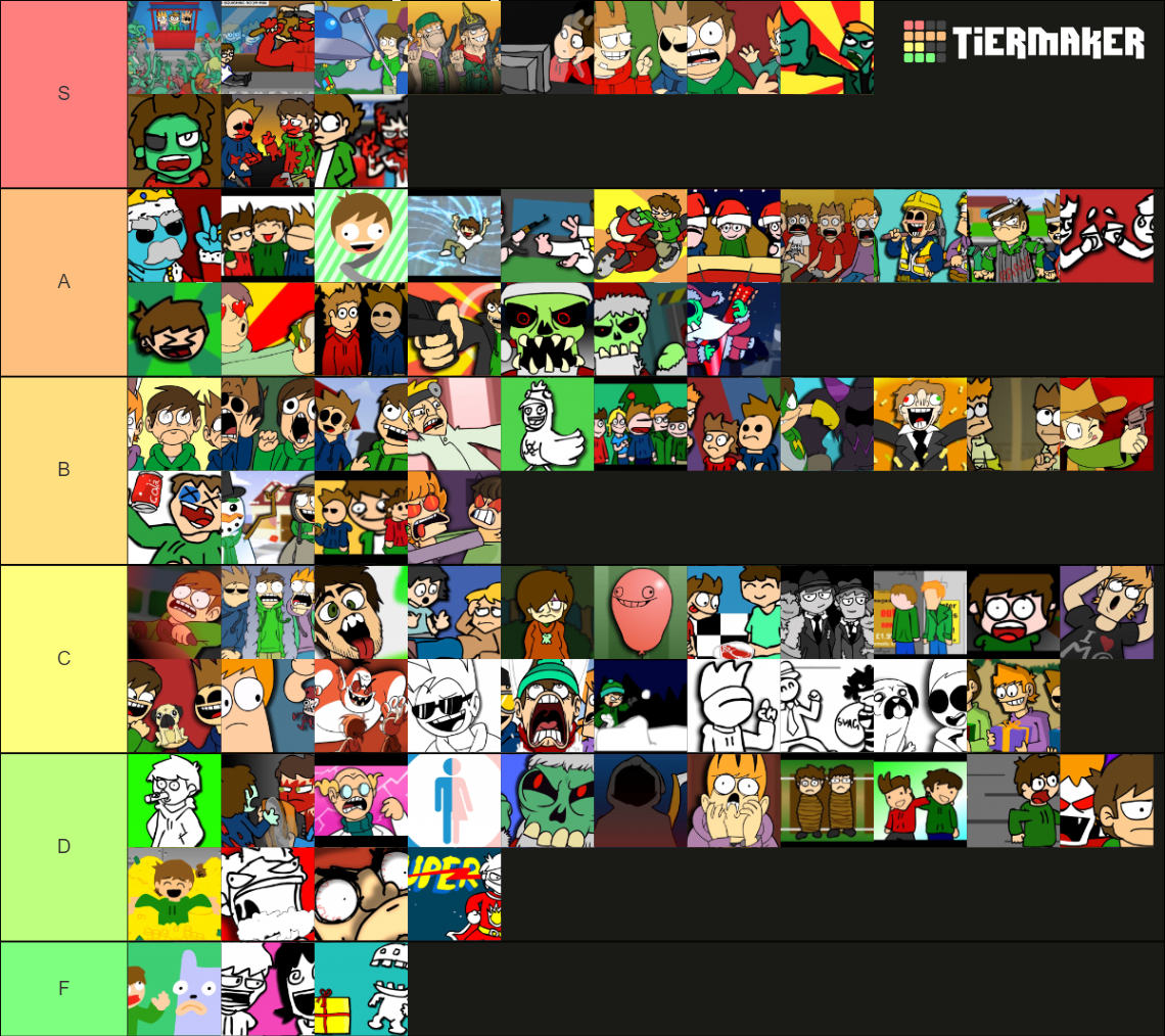 Eddsworld Episodes Tier List (Community Rankings) - TierMaker