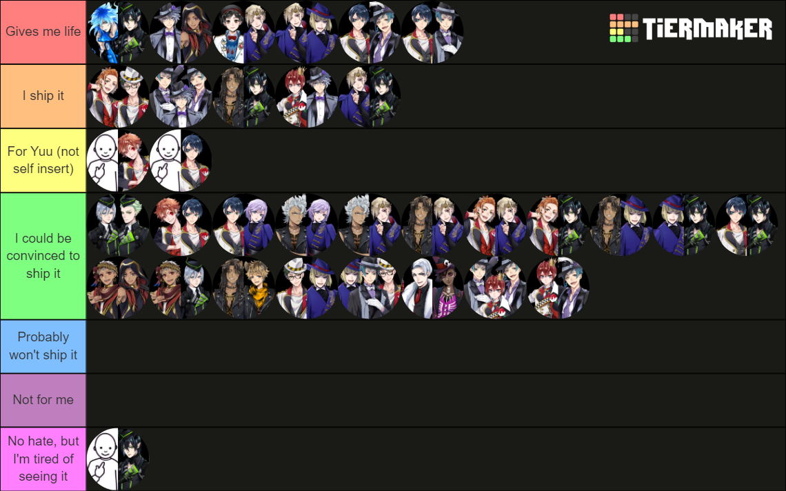Twisted Wonderland Ships Tier List (Community Rankings) - TierMaker