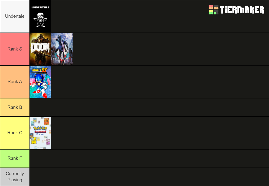 2025 Game Backlog Tier List (Community Rankings) - TierMaker