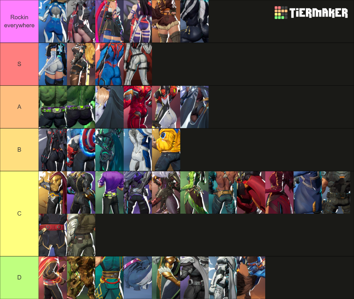 Marvel Rivals Gyat Tier List (Community Rankings) - TierMaker