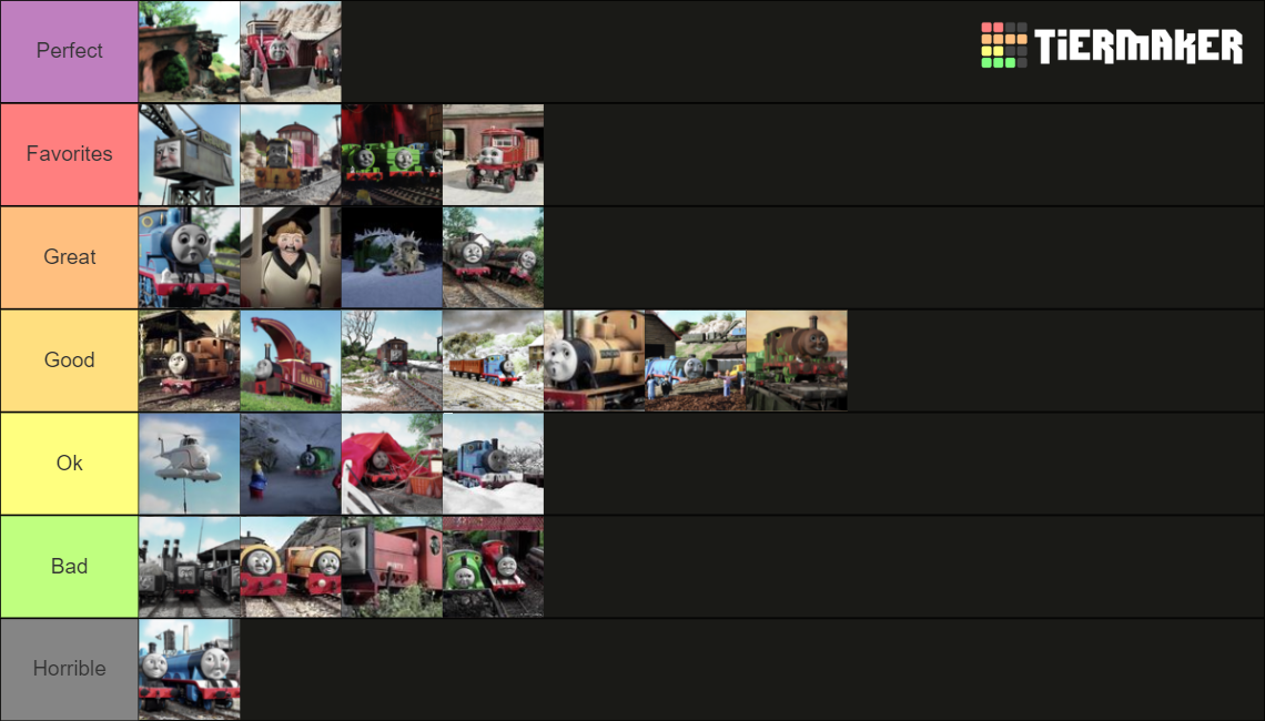Thomas And Friends Season 6 Tier List (Community Rankings) - TierMaker