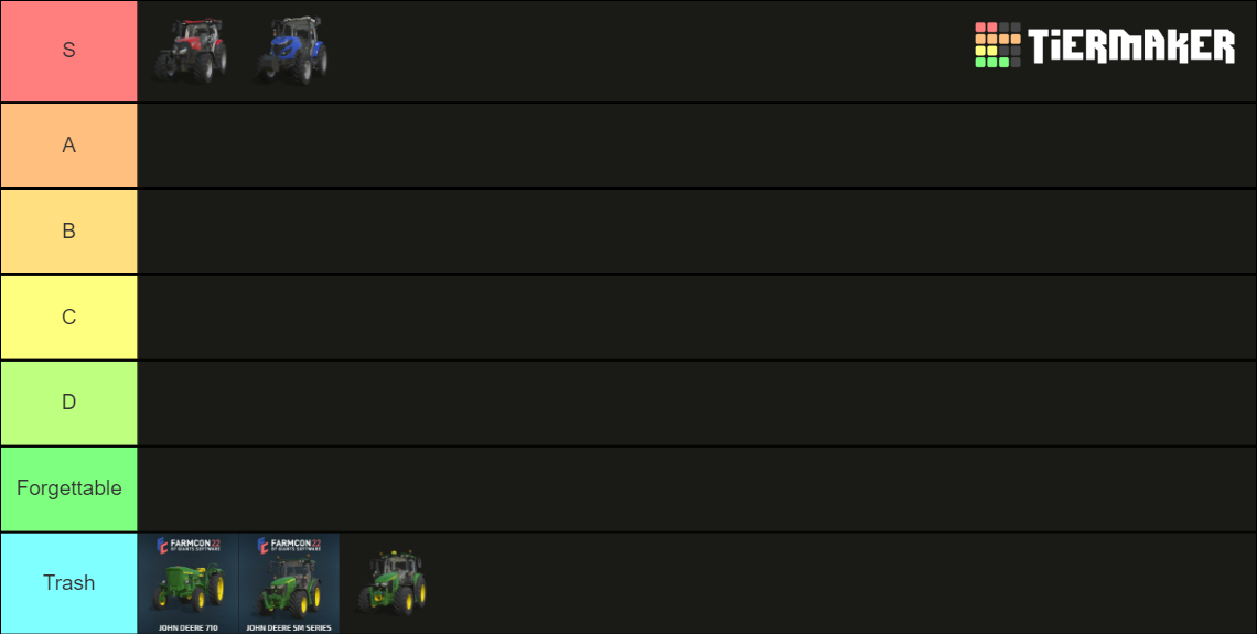 Farming Simulator 22 Smol Tractors Tier List (Community Rankings ...