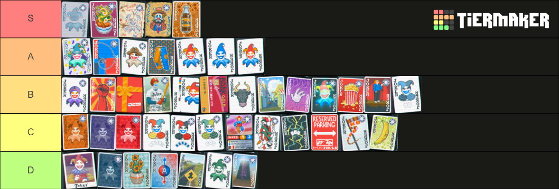 Balatro Demo Jokers Tier List (Community Rankings) - TierMaker