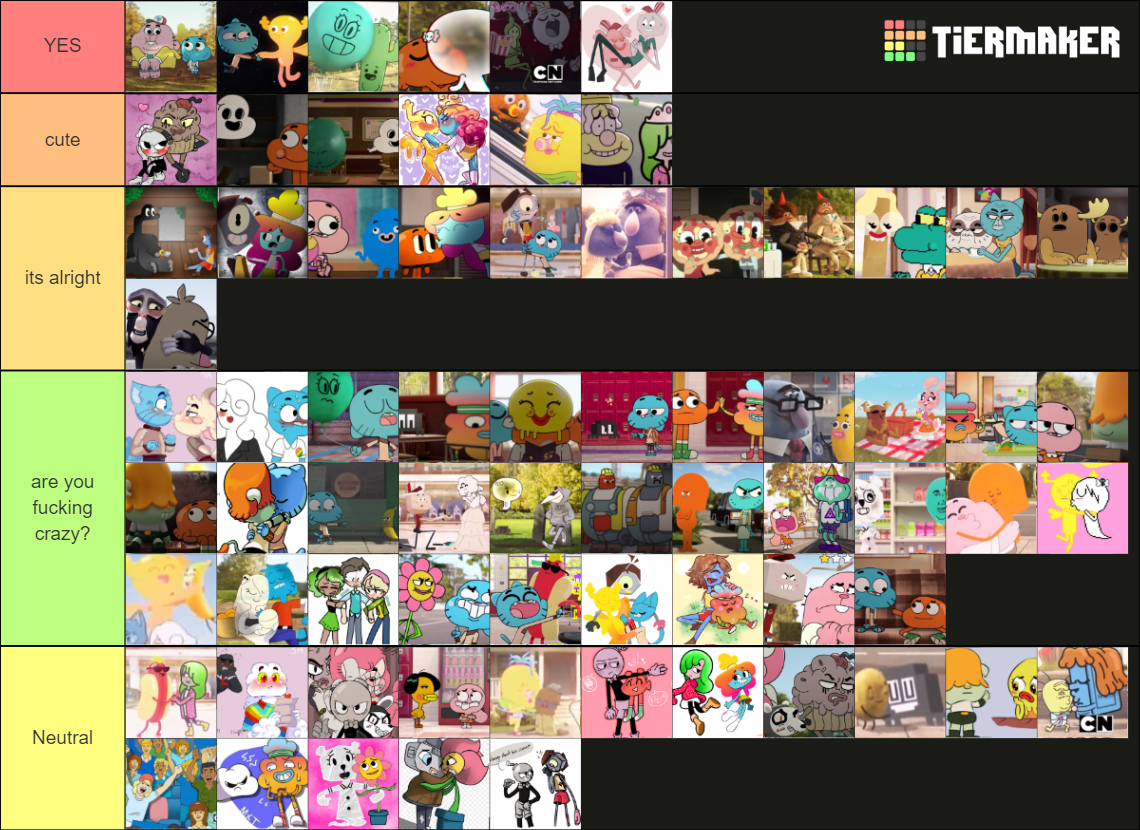TAWOG ships Tier List (Community Rankings) - TierMaker