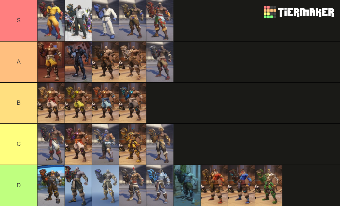 All Doomfist Skins (November 2023) Tier List (Community Rankings ...