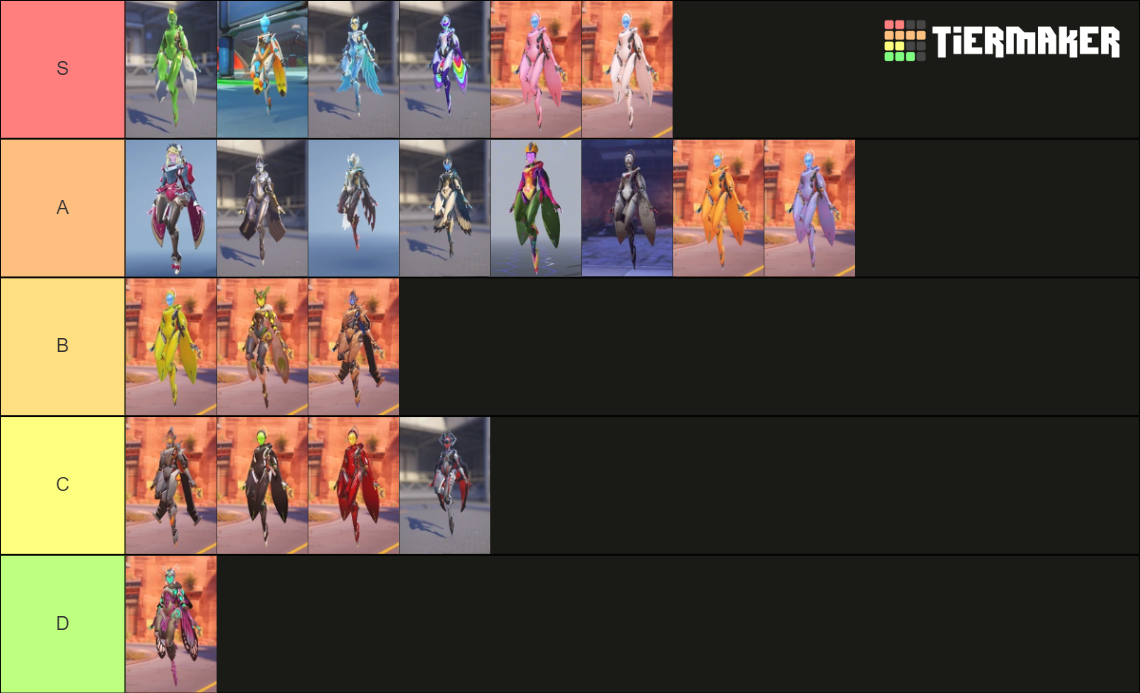 All Echo Skins (November 2023) Tier List (Community Rankings) - TierMaker