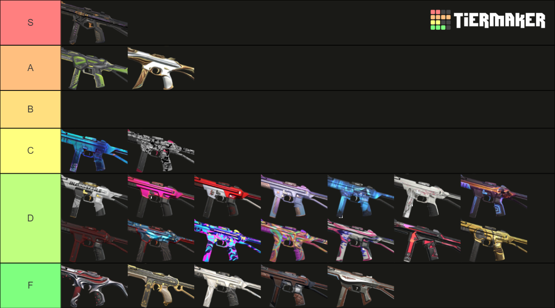 Valorant Stinger Skins (June 2023) Tier List (Community Rankings ...