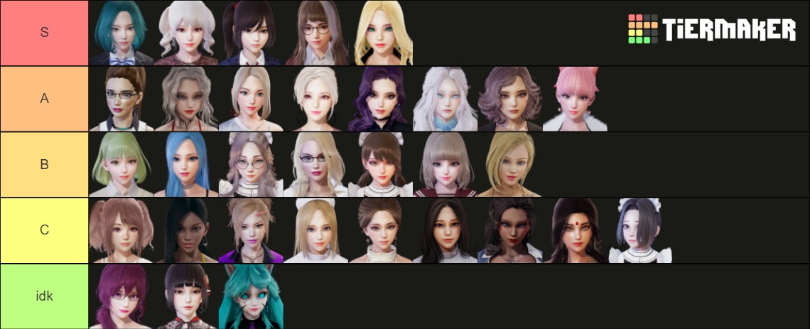 Agent17 Female Characters Tier List (Community Rankings) - TierMaker