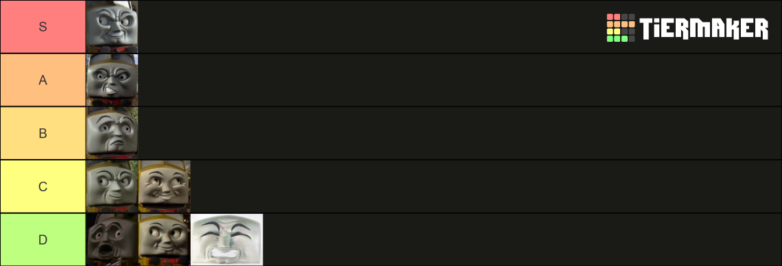 Thomas The Tank Engine Faces (Diesel 10) Tier List (Community Rankings ...