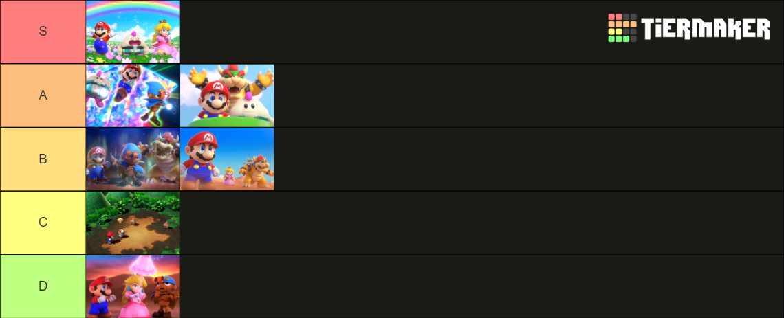 Super Mario RPG - Triple Moves Tier List (Community Rankings) - TierMaker