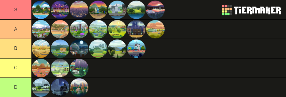 Sims 4 Worlds (July 2024) Tier List (Community Rankings) - TierMaker