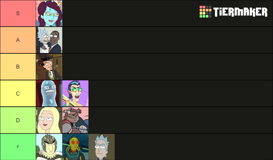 Rick Sanchez Ships (Rick and Morty) Tier List (Community Rankings ...