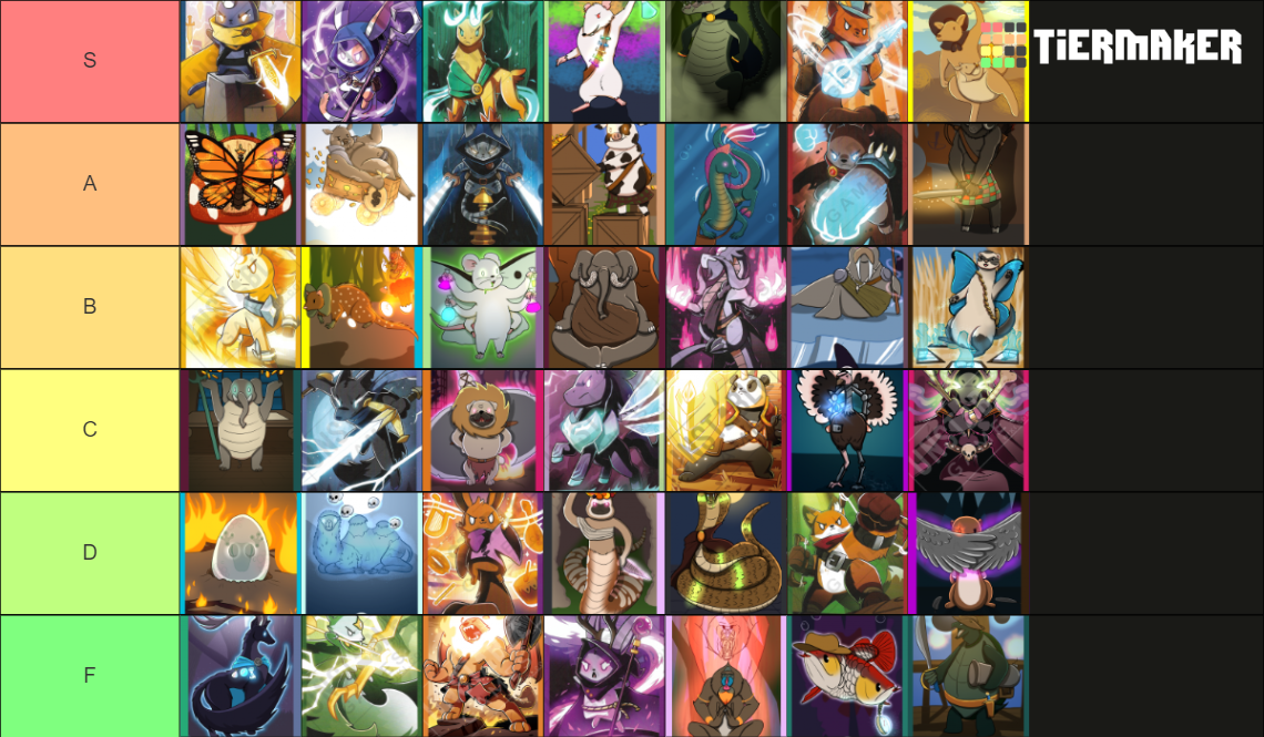 Here to Slay Main Heroes Ranked Tier List (Community Rankings) - TierMaker
