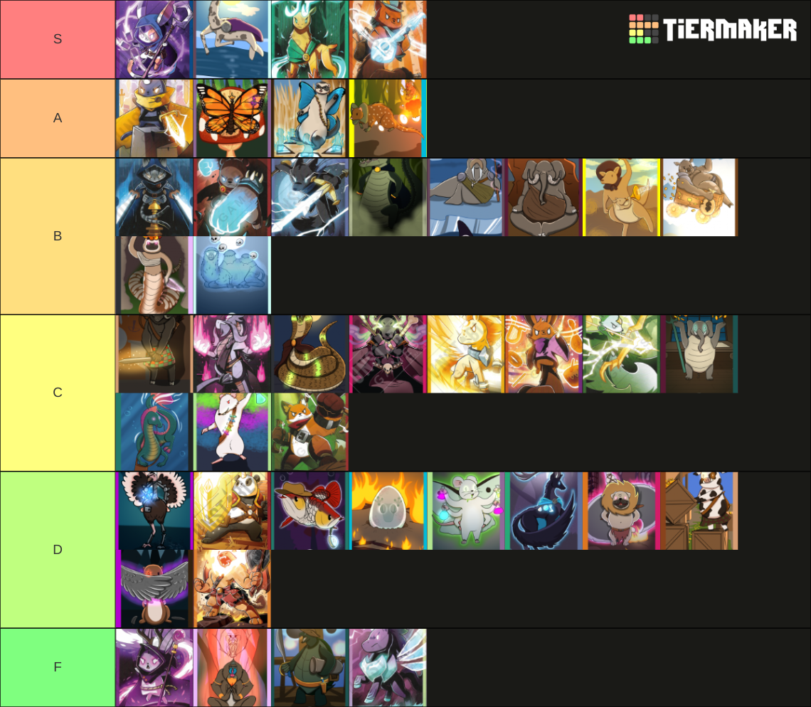 Here to Slay Main Heroes Ranked Tier List (Community Rankings) - TierMaker