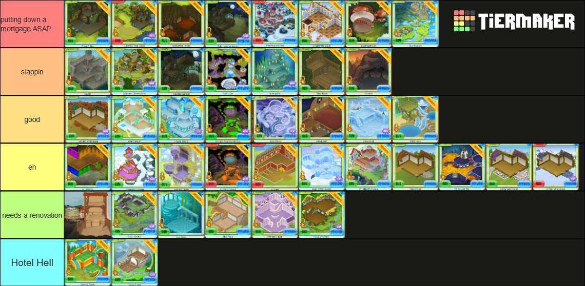 animal jam den tierlist Tier List (Community Rankings) - TierMaker