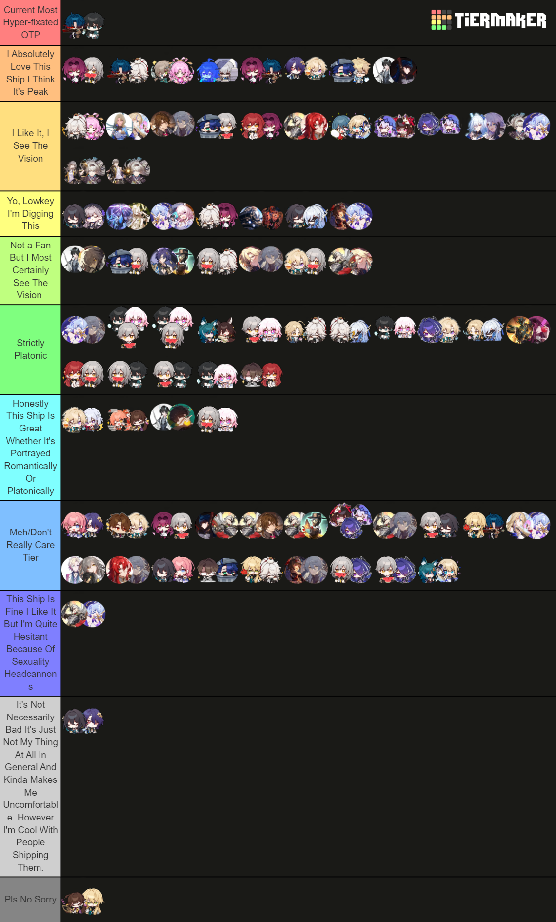 [HSR] Honkai: Star Rail Ships Tierlist (2.5) Tier List (Community ...