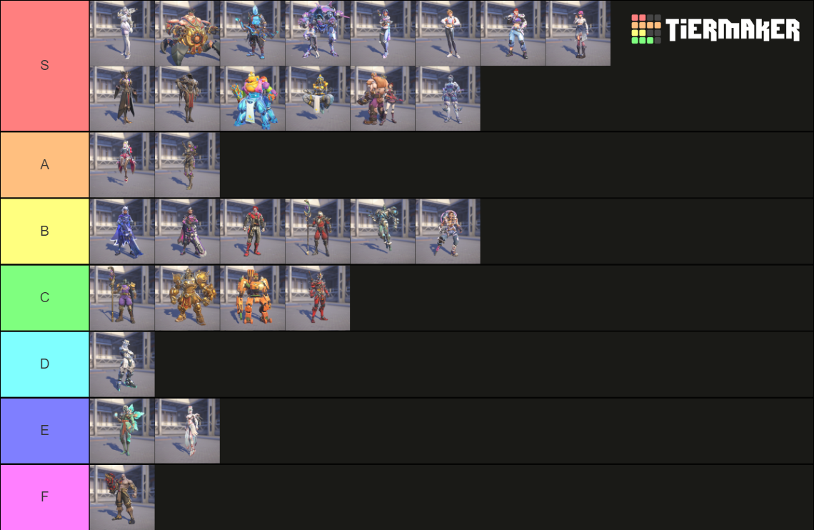 All Overwatch 2 Season 7 Skins Tier List (Community Rankings) - TierMaker