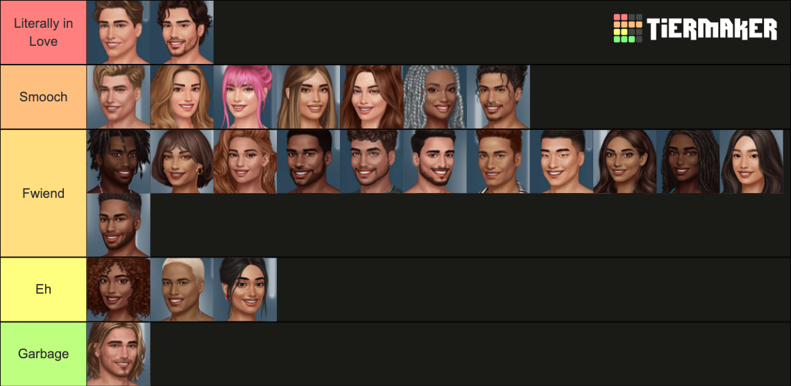 Too Hot To Handle NETFLIX Characters Tier List (Community Rankings ...