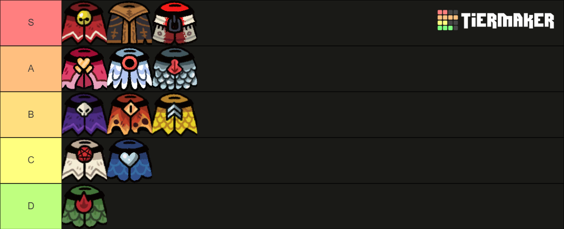Cult of the lamb fleece Tier List (Community Rankings) - TierMaker