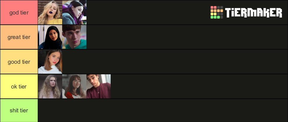 all skam remakes characters Tier List (Community Rankings) - TierMaker