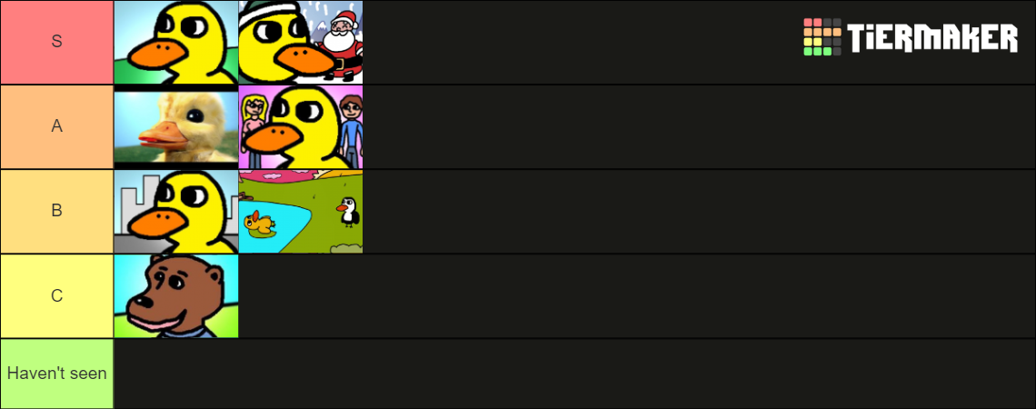 The Duck Song Songs (+Christmas Song) Tier List (Community Rankings ...